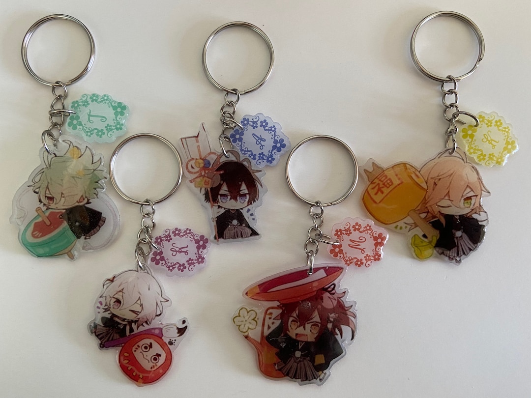 Chibi Keychain Necklace X Malice Cxm Otome Acrylic Takeru Kei Aiji ...