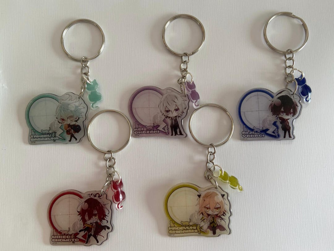 Cxm Chibi Keychain Necklace X Malice Kittens Takeru Kei Aiji Mineo ...