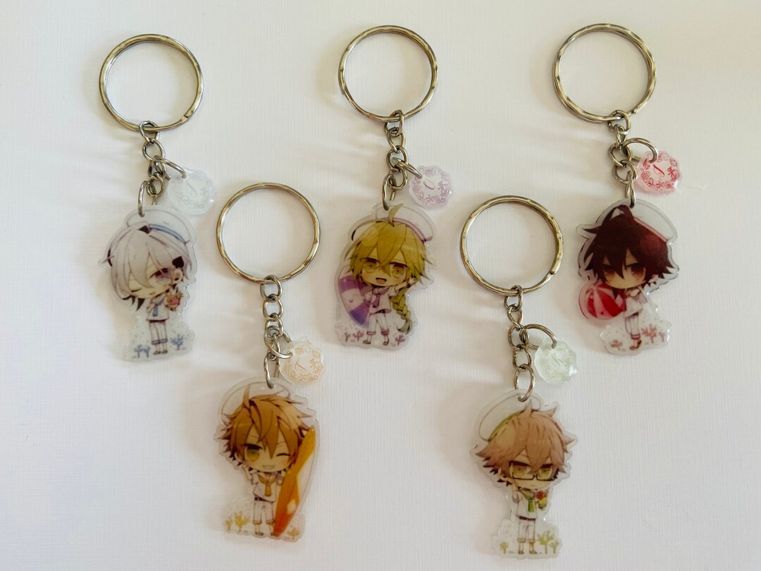 Amnesia Memories Chibi Keychain Ikki Ukyo Shin Toma Kent Limited ...