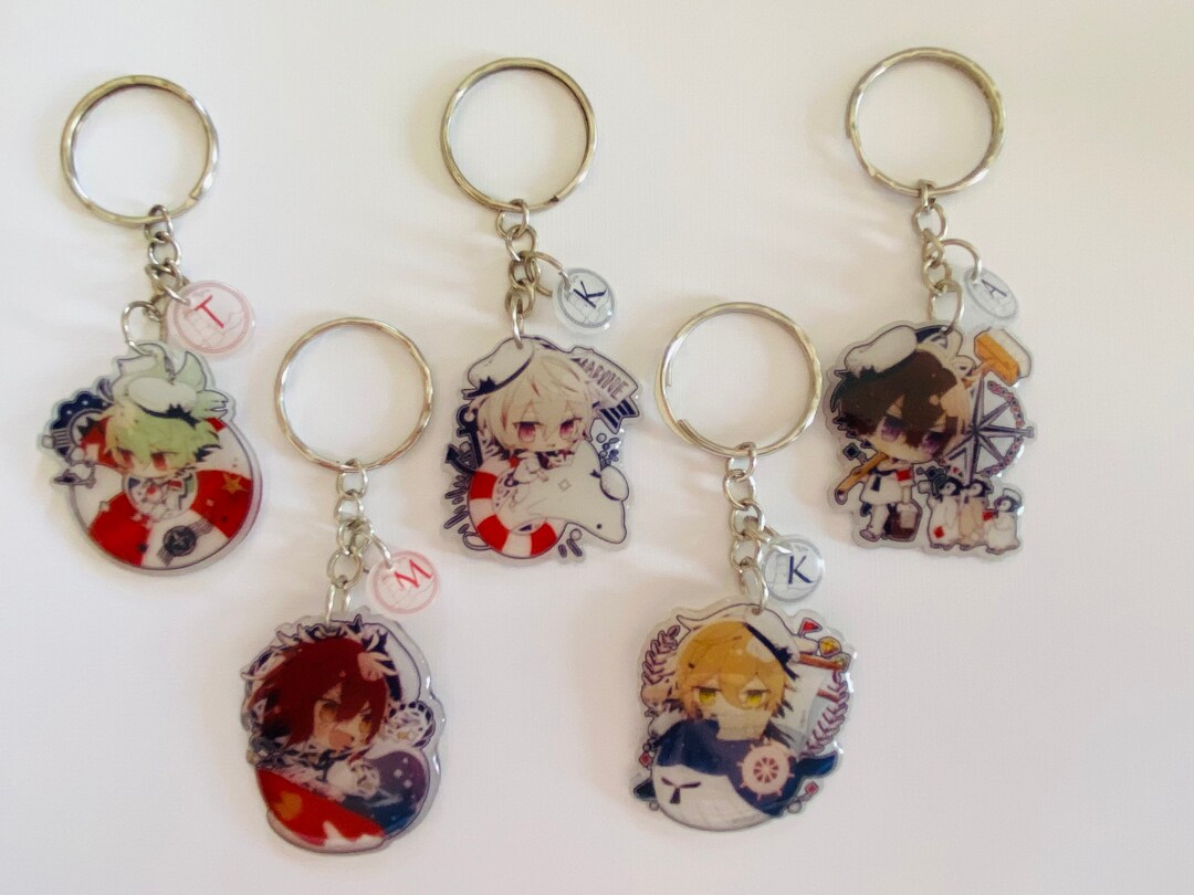 Chibi Keychain Necklace X Malice Cxm Acrylic Double Sided Transparent ...