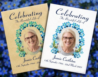 Funeral Favour Personalised Seed Packets Memorial Sunflower with Seeds ...