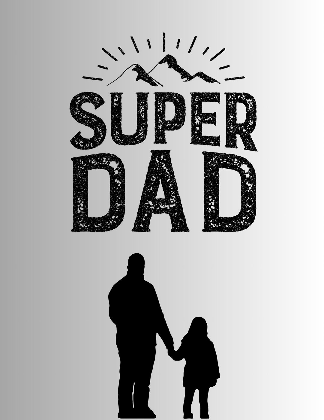 Super Dad Printable Father's Day Card - Etsy