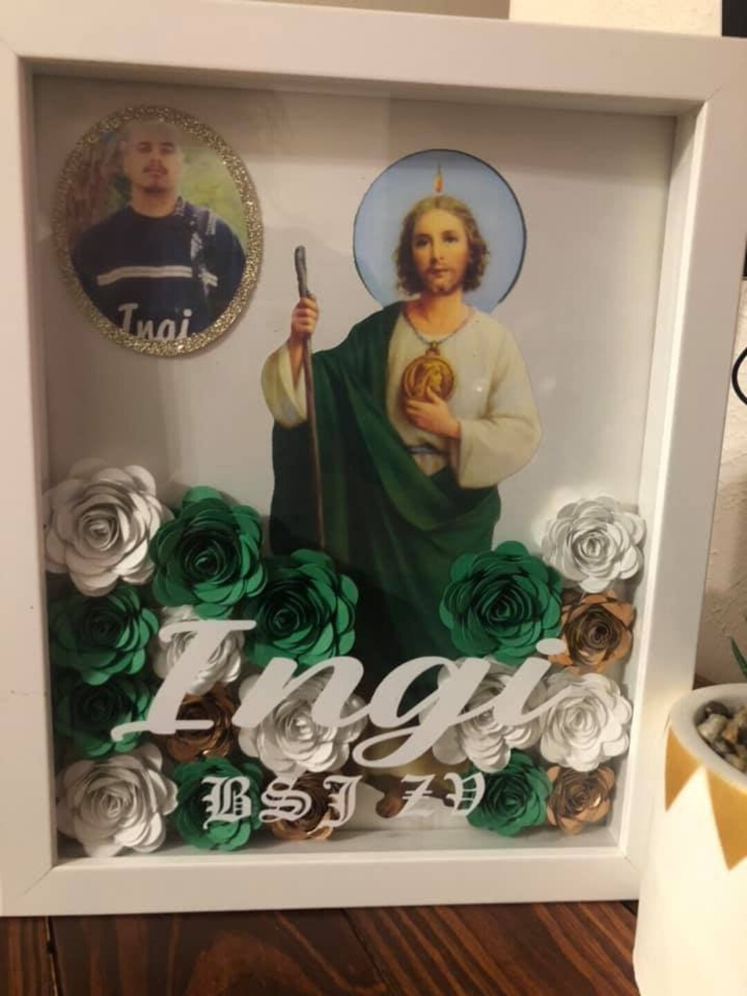 San Judas / St. Jude Memorial Shadow Box - Etsy