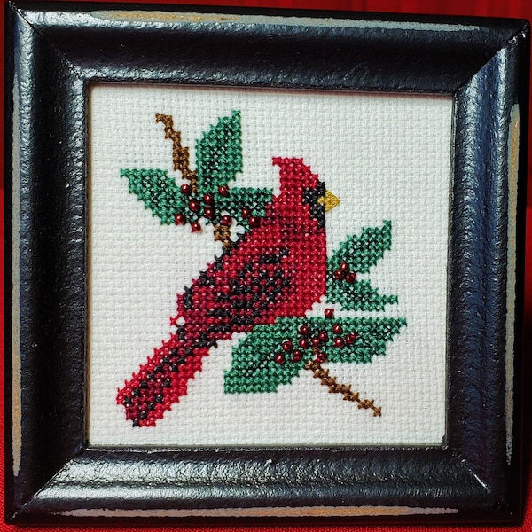 Framed Mini Cross Stitch - Etsy