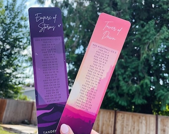 Throne of Glass Tandem Read Guide - Empire of Storms & Tower of Dawn - Etsy