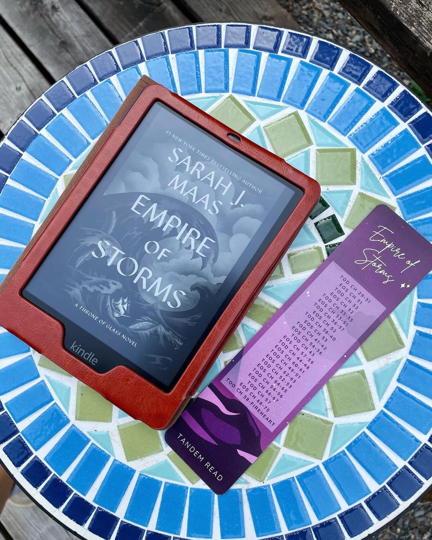 Tandem Read Bookmarks Empire of Storms & Tower of Dawn Throne of Glass Series Chapter Guide - Etsy