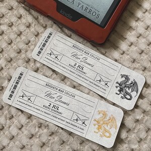 Fourth Wing Bookmark, Fourth Wing Gifts, Iron Flame, Basgiath War ...