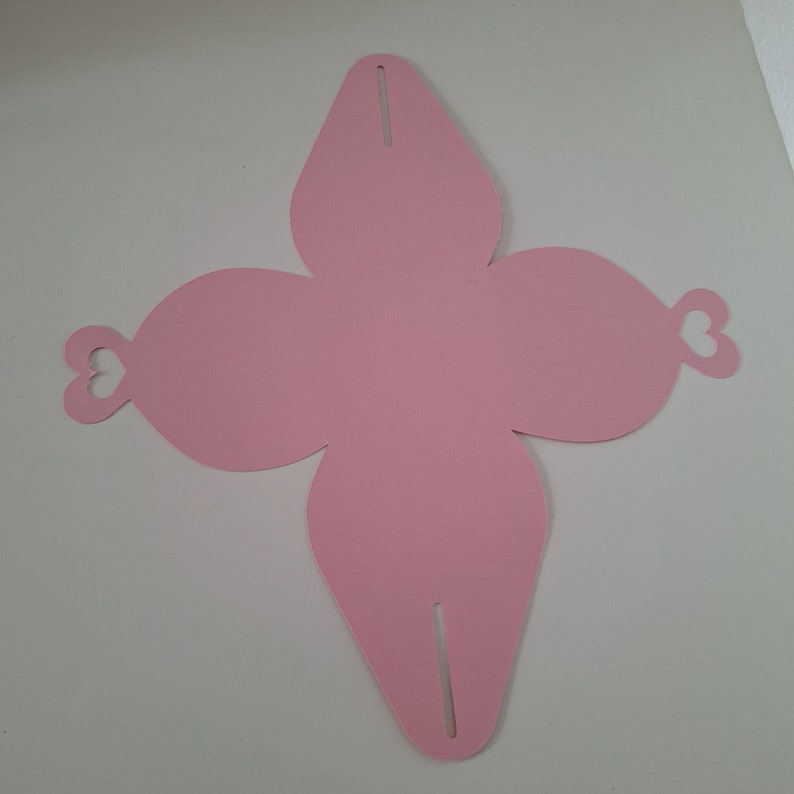 Digital Files, Diy Heart Shape Box Template, Wedding Heart Treat Box ...