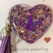 Love Heart Keyring Good Luck Key Ring Good Luck Pocket - Etsy