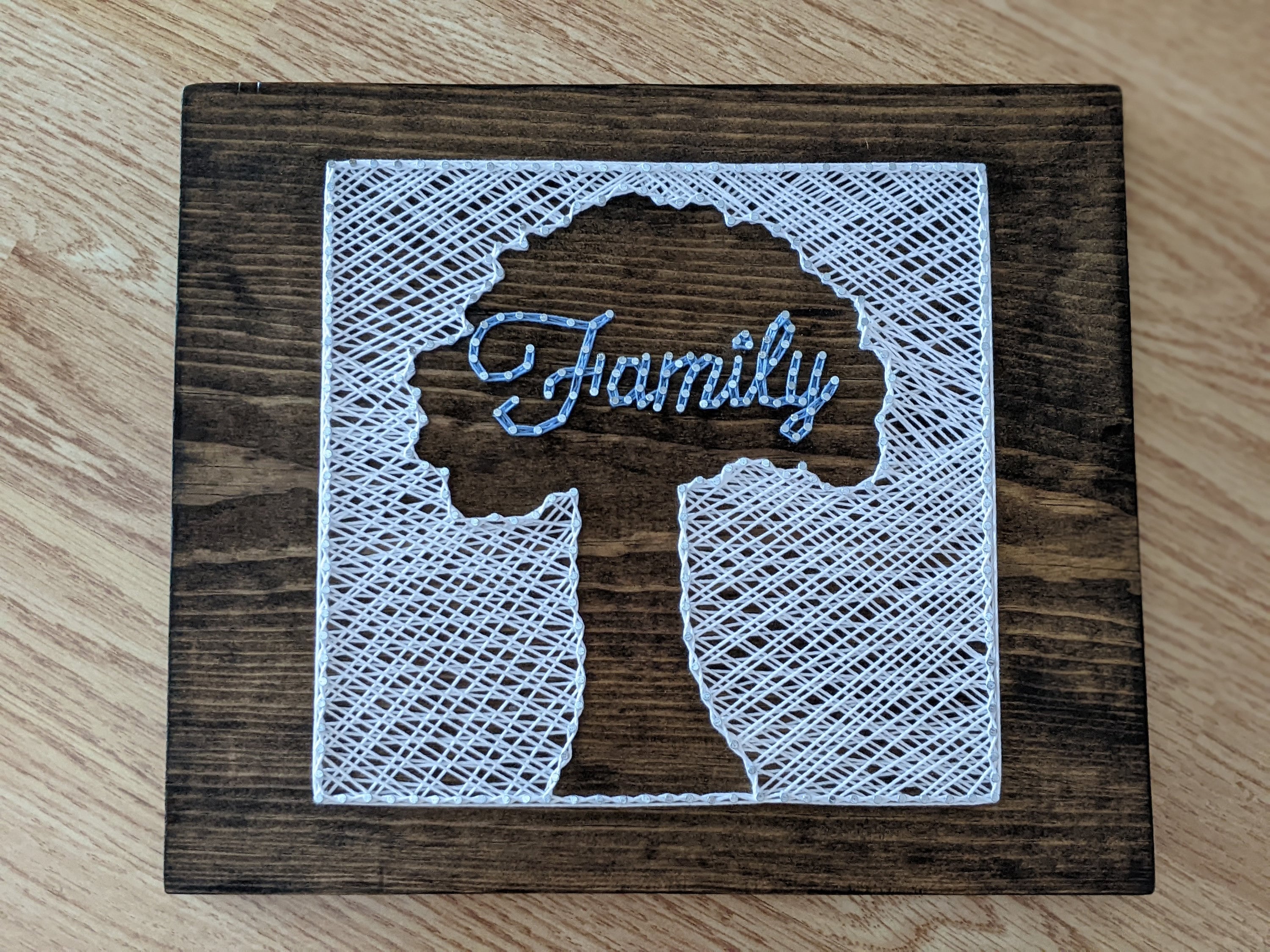 Family Tree String Art - Etsy