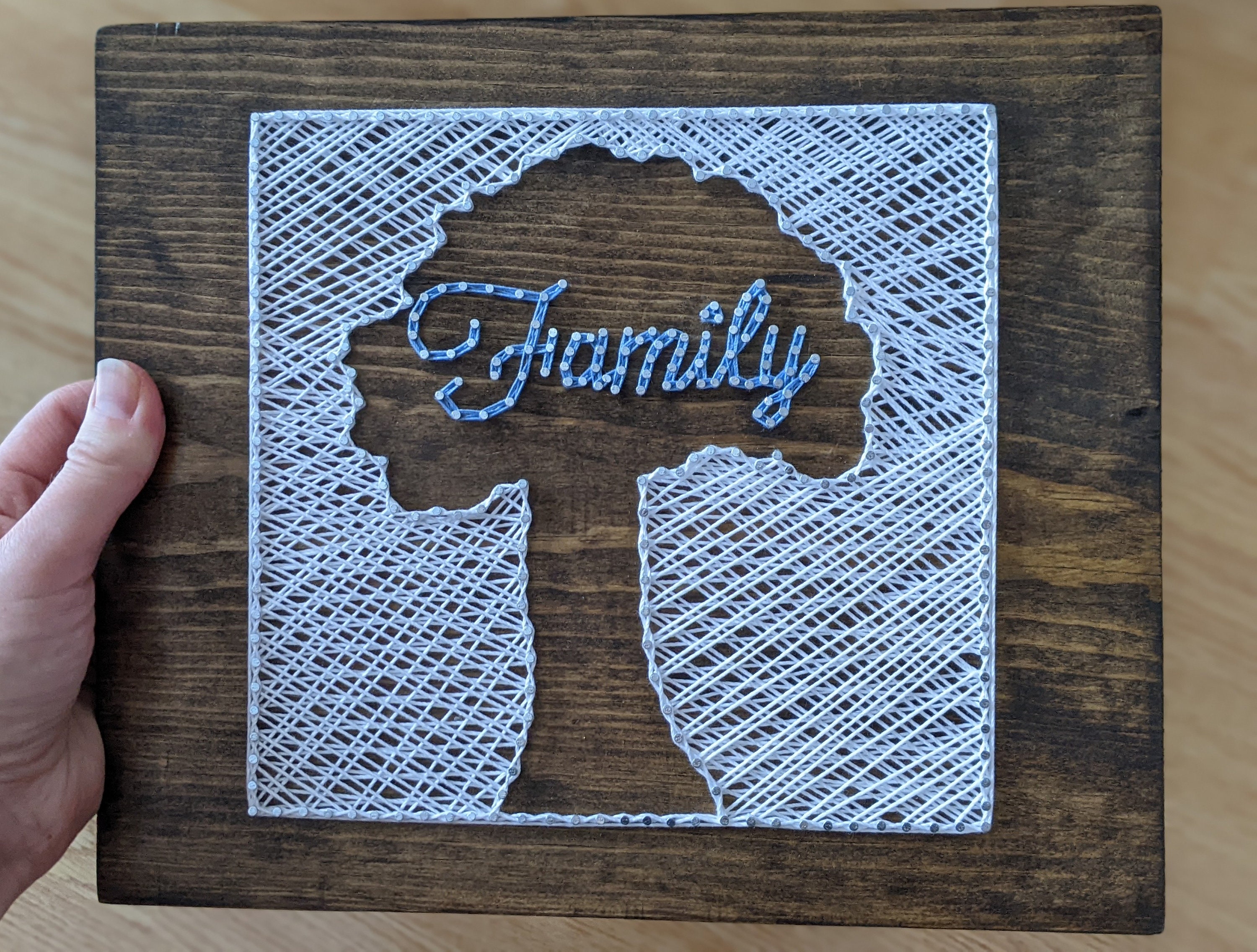 Family Tree String Art - Etsy