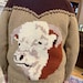 Horned Hereford Bull HAND CRAFTED Men's Sweater - Etsy