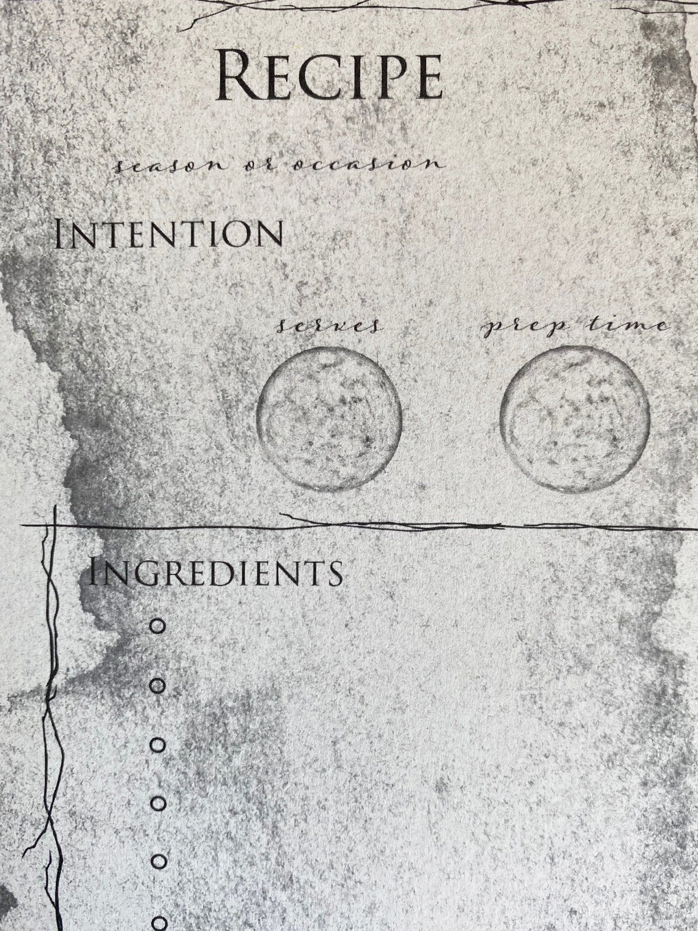 Kitchen Witch | Recipe Book | Recipe Cards | Recipe Book Template ...