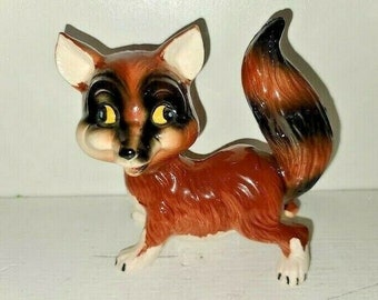 Ceramic Fox Figurine - Etsy