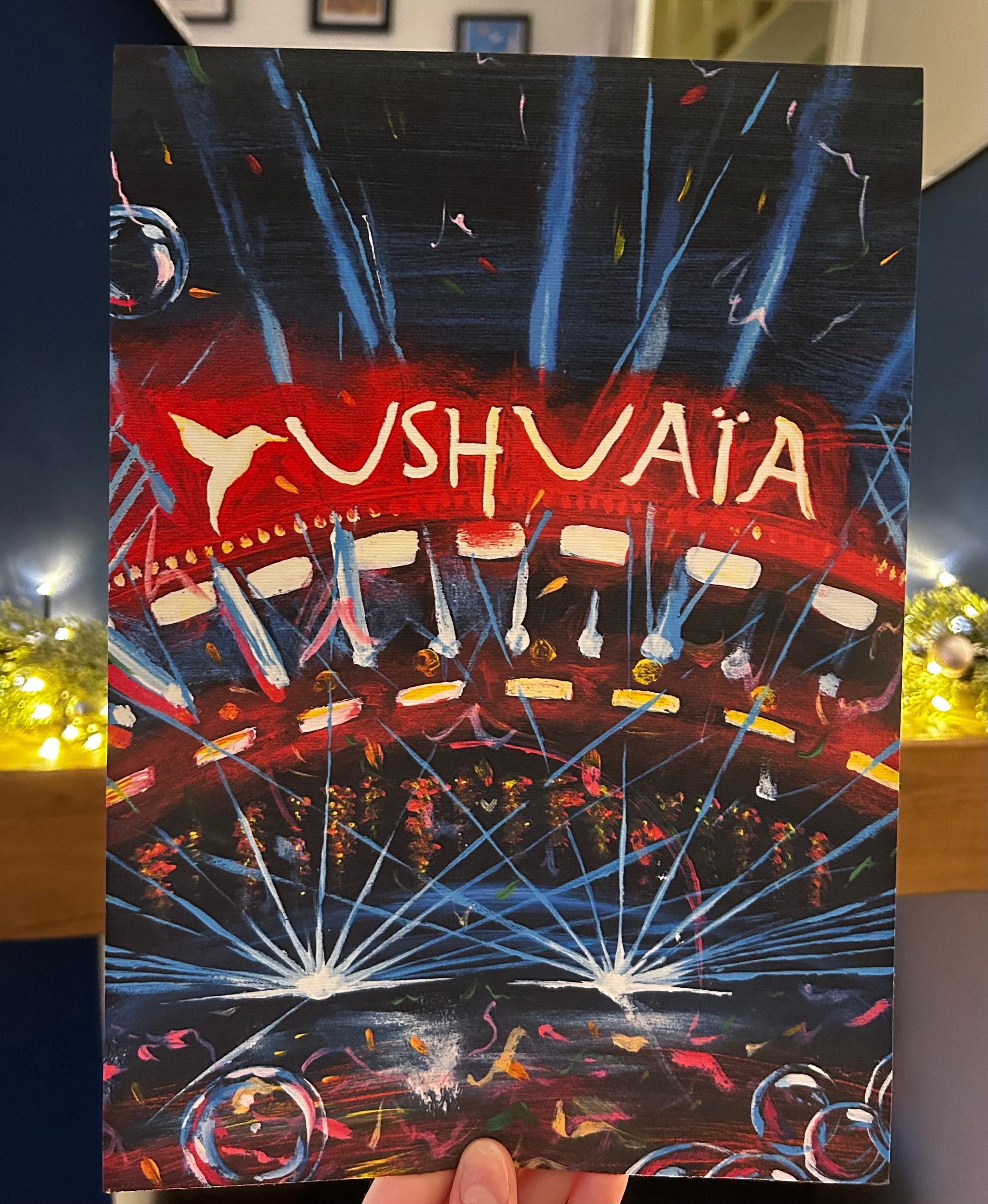 Ushuaia Ibiza | Playa D'en Bossa | Acrylic Painting Art Print - Etsy
