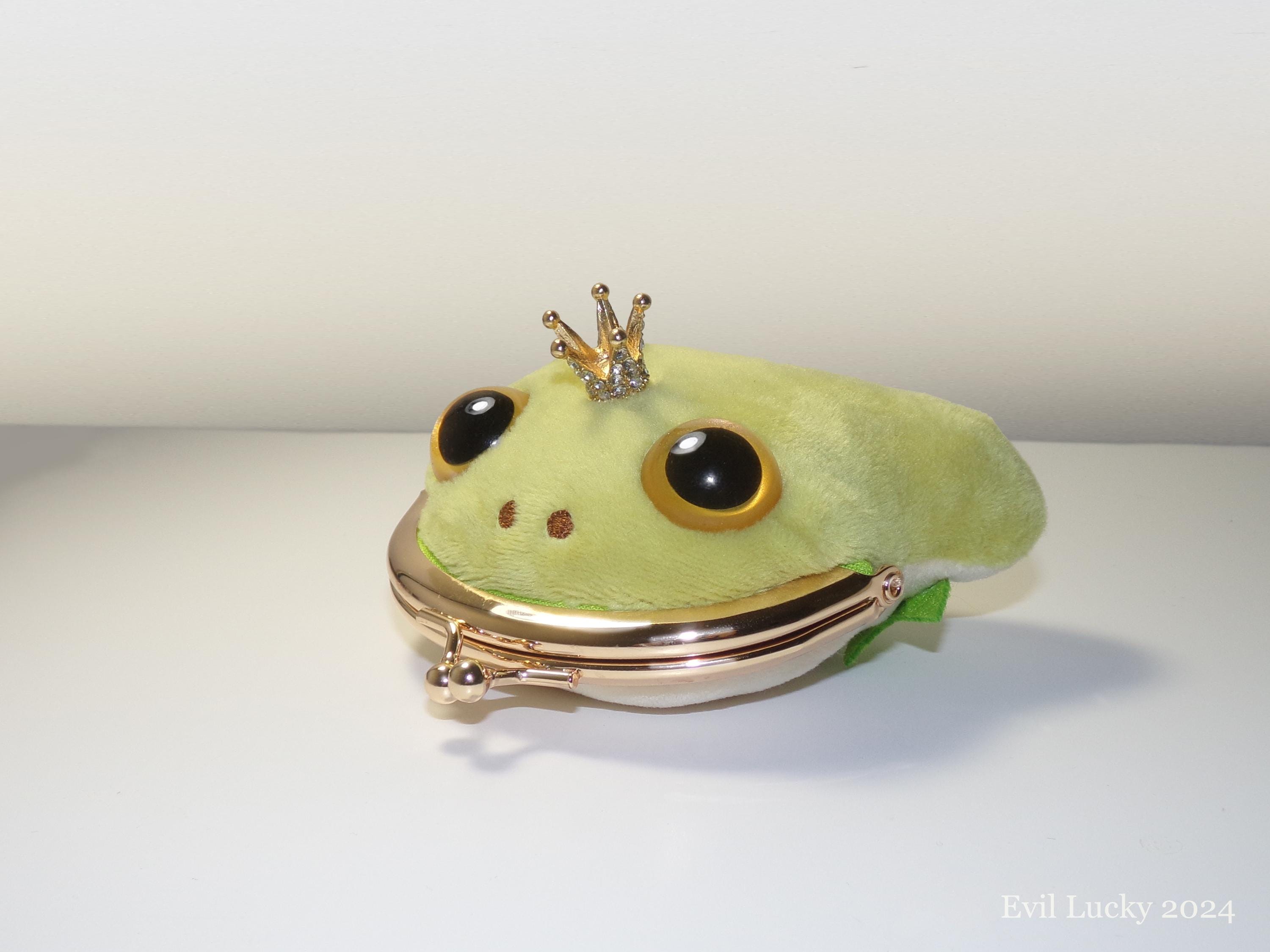 The Frog Prince - Coin Purse Wallet - Etsy