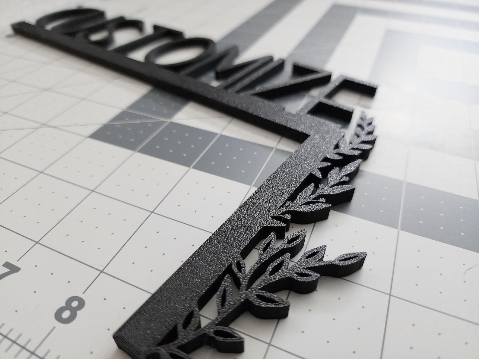 Custom Door Topper | Over the Door Sign | Minimalist | Bathroom Sign ...
