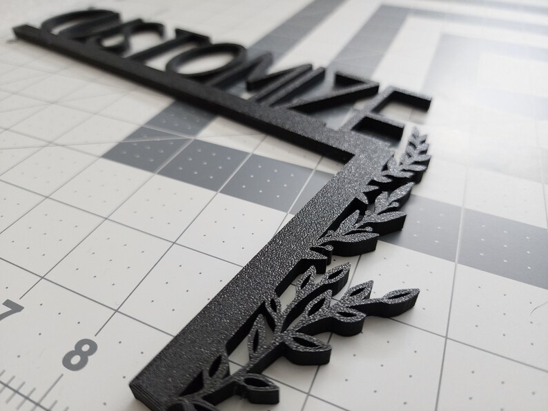 Custom Door Topper Over the Door Sign Minimalist - Etsy