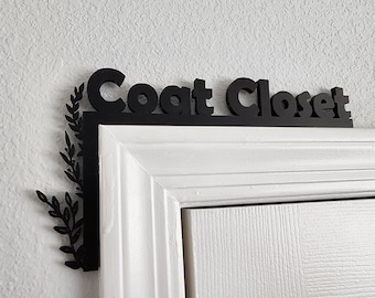 Coat Closet Sign - Etsy