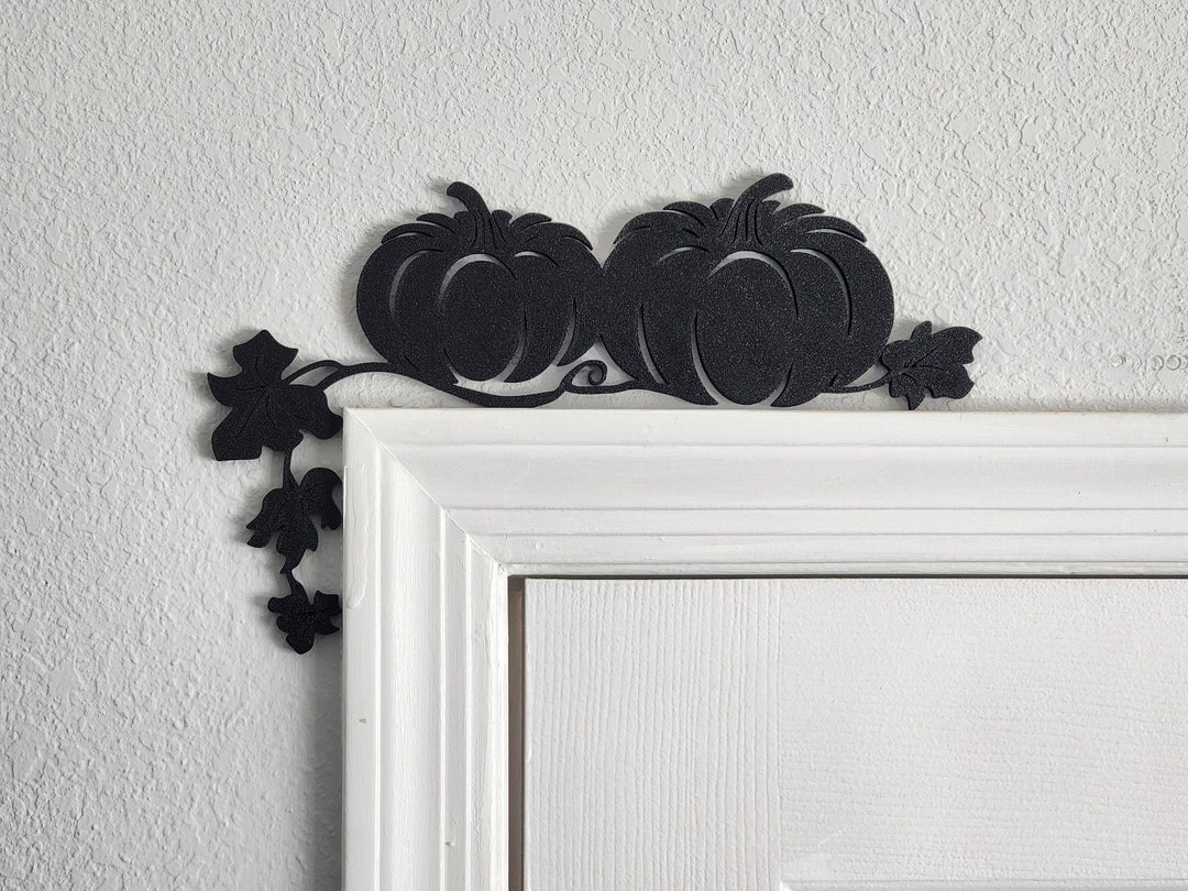Pumpkin Patch Door Topper Over the Door Decor Halloween - Etsy