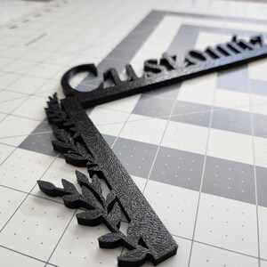 Custom Door Topper | Over the Door Sign | Bathroom Sign | Airbnb Sign ...