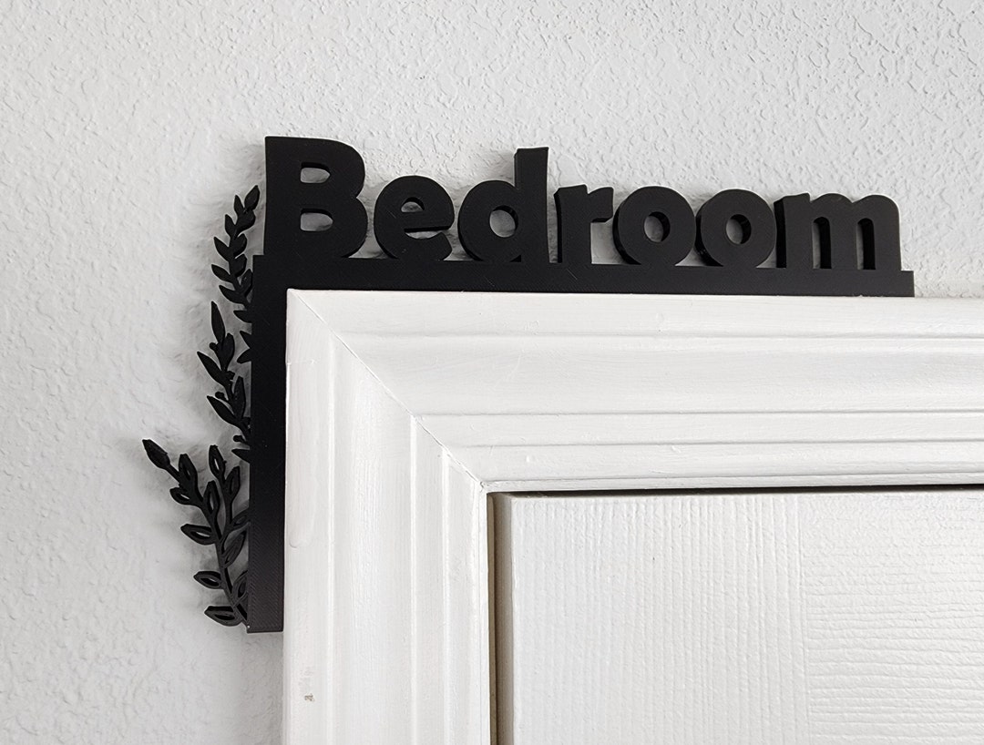 Bedroom Door Topper Over the Door Sign Bedroom Sign - Etsy