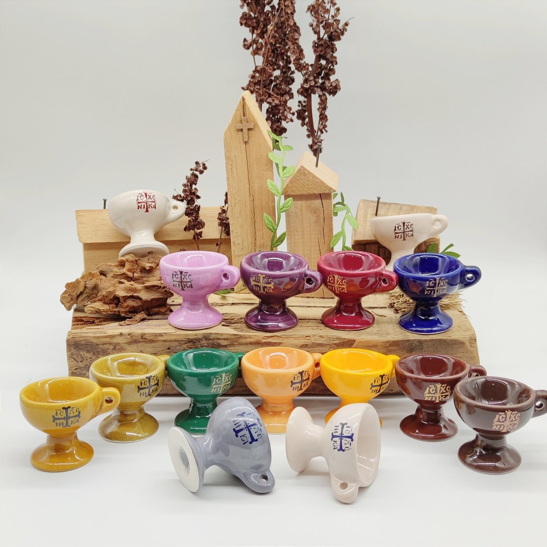 Handmade Mini Ceramic Thurible ICXC NIKA Hand Build Censer - Etsy
