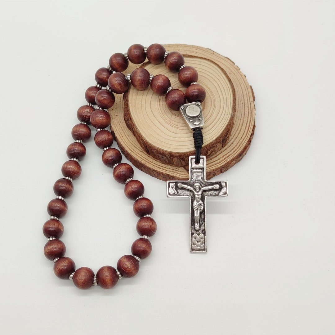 Eastern Orthodox Prayer Rope 33 Natural Wood Bead 14mm Big - Etsy
