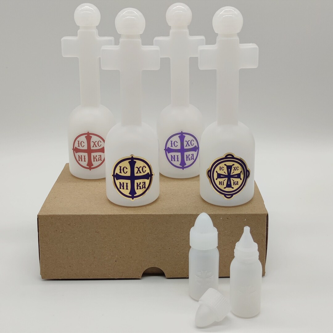 The Ultimate Holy Water Holy Oil Containers Box Two Bottles of 4.22 ...