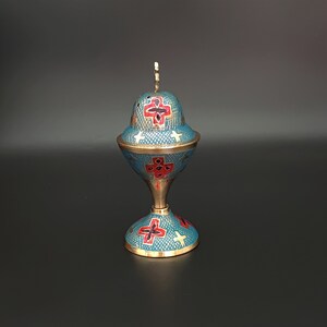 Traditional Orthodox Brass Incense Resin Censers Hand Painted - Etsy