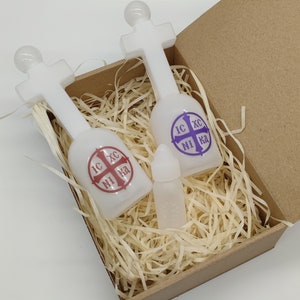 The Ultimate Holy Water Holy Oil Containers Box Two Bottles of 4.22 ...
