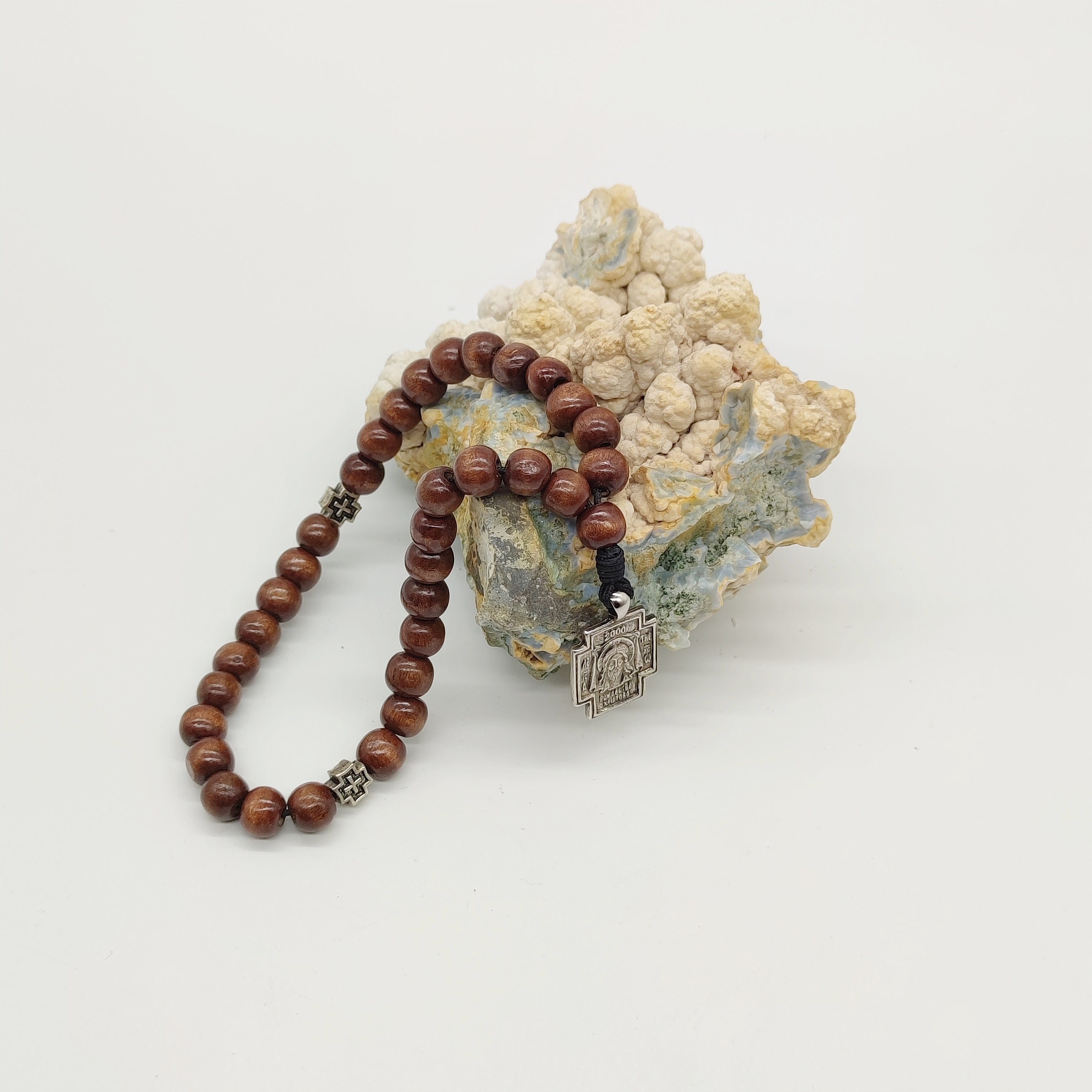 Orthodox Christian Wooden 33 Beads Prayer Rope Eastern - Etsy