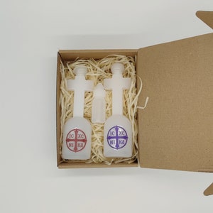 The Ultimate Holy Water Holy Oil Containers Box Two Bottles of 4.22 ...