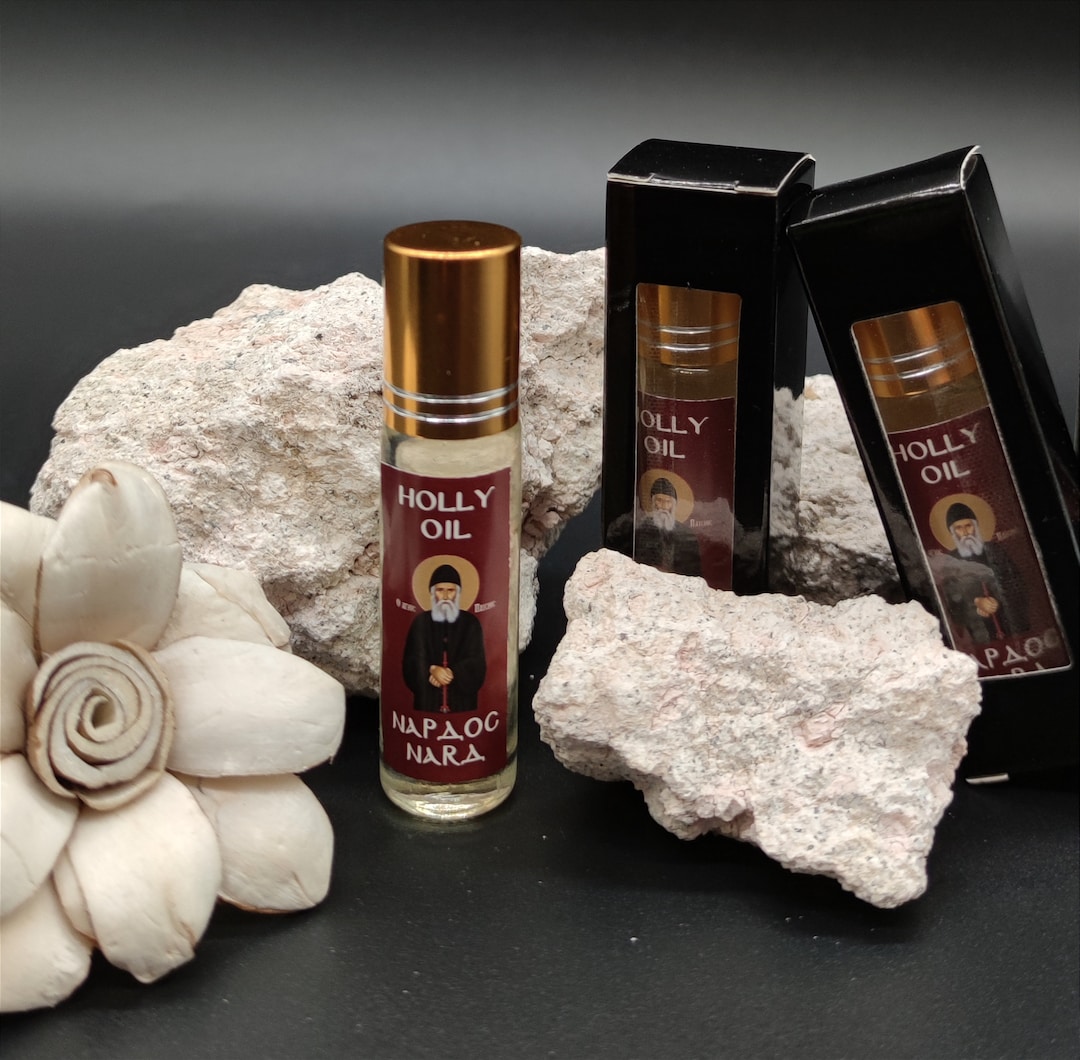 Holy Oil St.paisios Spikenard Scent Glass Bottle Rol-on 7ml./8ml ...