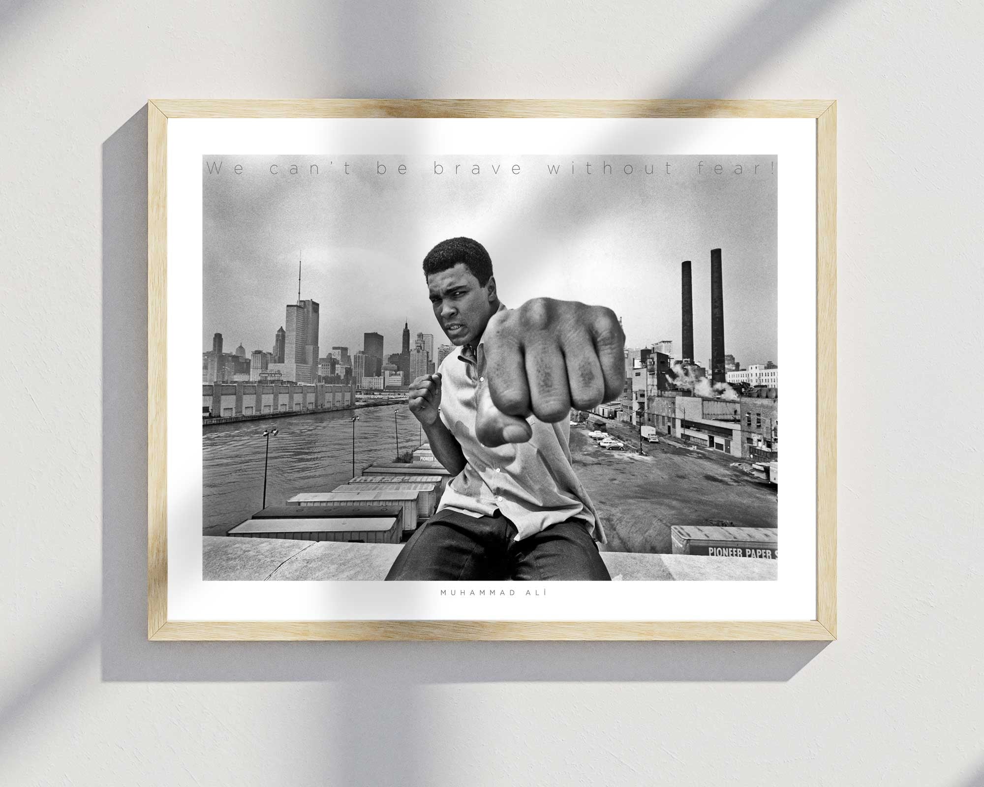 Muhammad Ali Poster, Wall Art, Printable Poster, Black and White ...