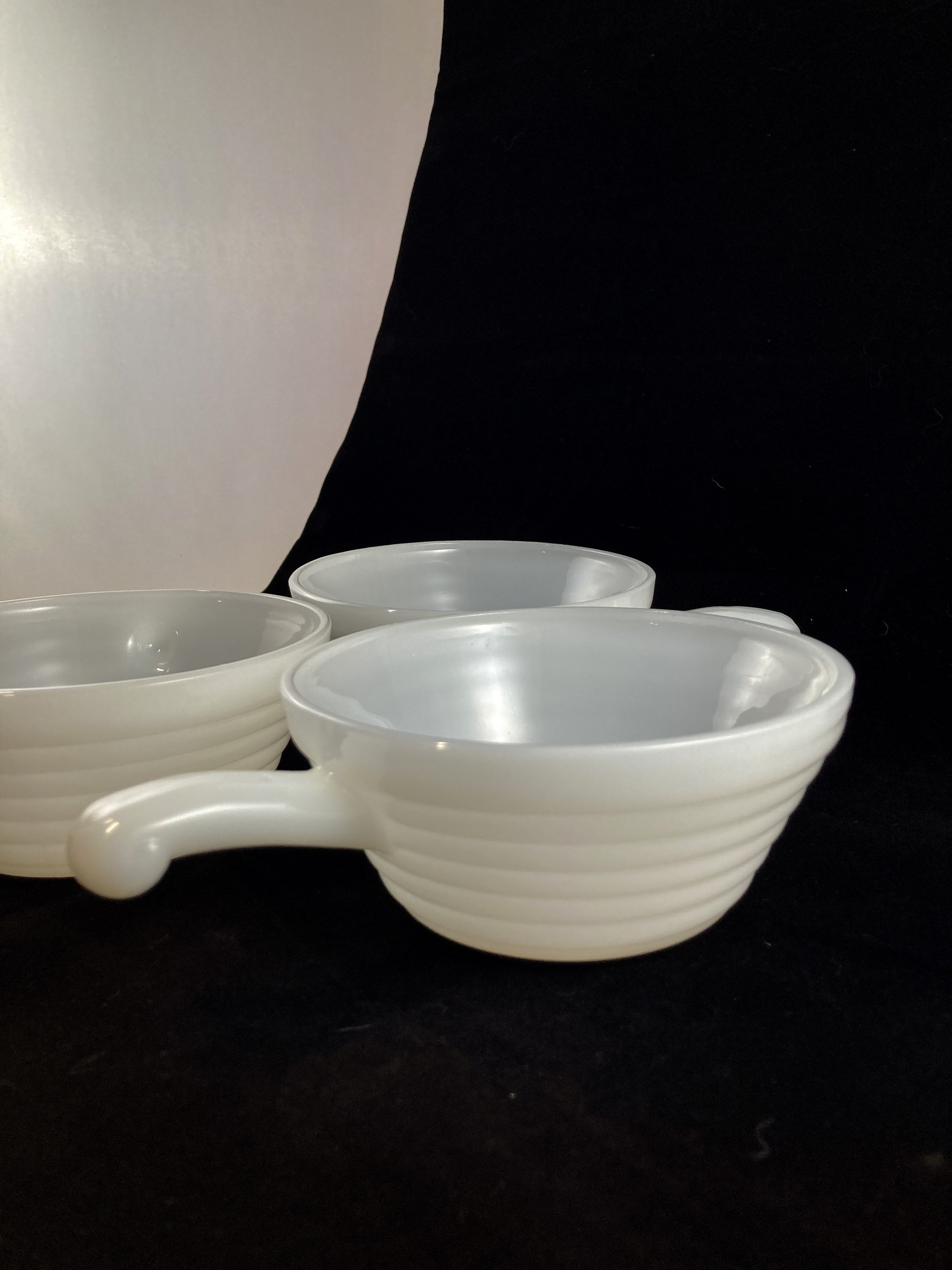 Fire King by Anchor Hocking Milk Glass Oven Bakeware - Set of 3 - Etsy