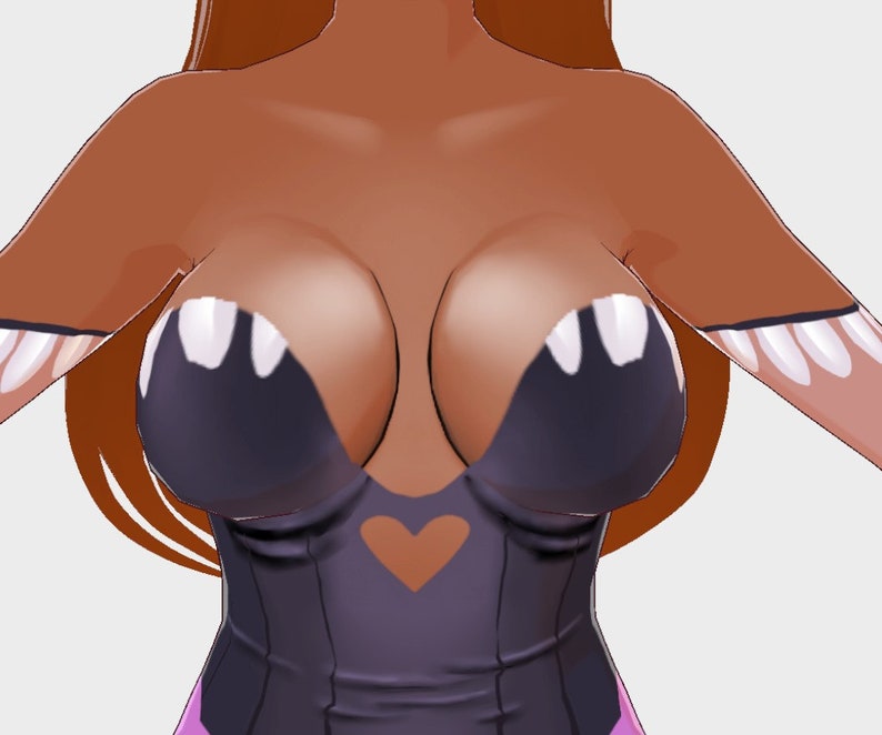 Ultra Shine Boobie Cleavage Texture | Vroidstudio Avatar | Sexy VR Chat Skin - Etsy