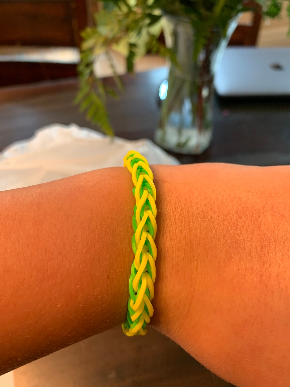 French Braid Rainbow Loom Bracelet - Etsy