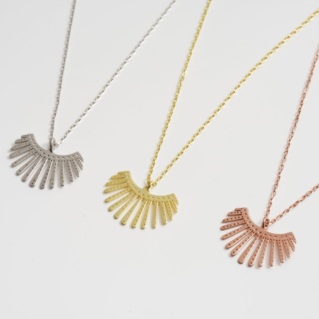 RBG Necklace, Ruth Bader Ginsburg Necklace Feminist Gift, RBG Jewelry ...