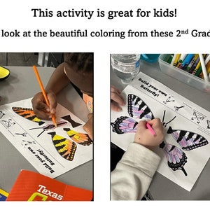 Build Your Own Monarch Butterfly Craft for Kids, Printable Butterfly ...