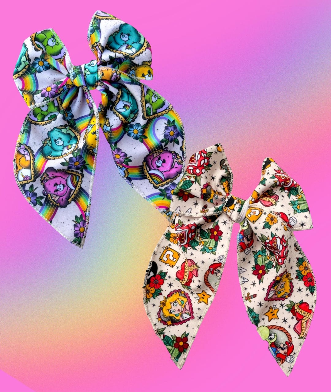 Rainbow Friends Bows - Etsy