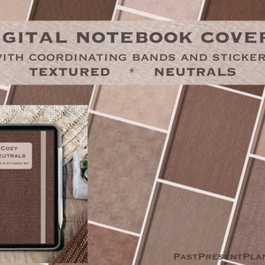 Digital Notebook Covers | Digital Planner Covers | Goodnotes Covers ...