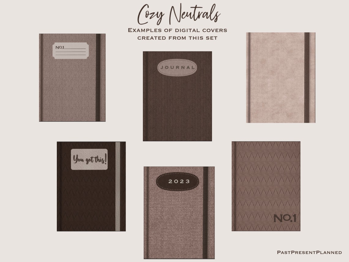 Digital Notebook Covers | Digital Planner Covers | Goodnotes Covers ...