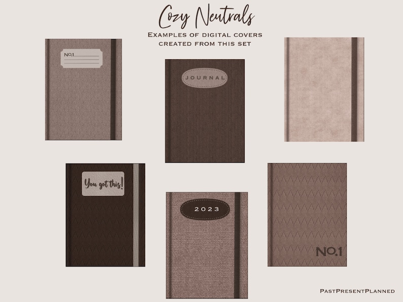 Digital Notebook Covers | Digital Planner Covers | Goodnotes Covers ...