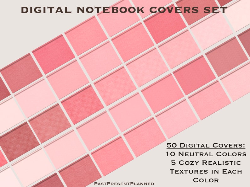 Digital Notebook Covers | Digital Planner Covers | Goodnotes Covers ...