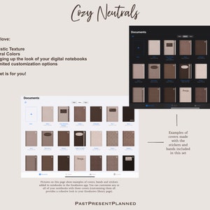 Digital Notebook Covers | Digital Planner Covers | Goodnotes Covers ...