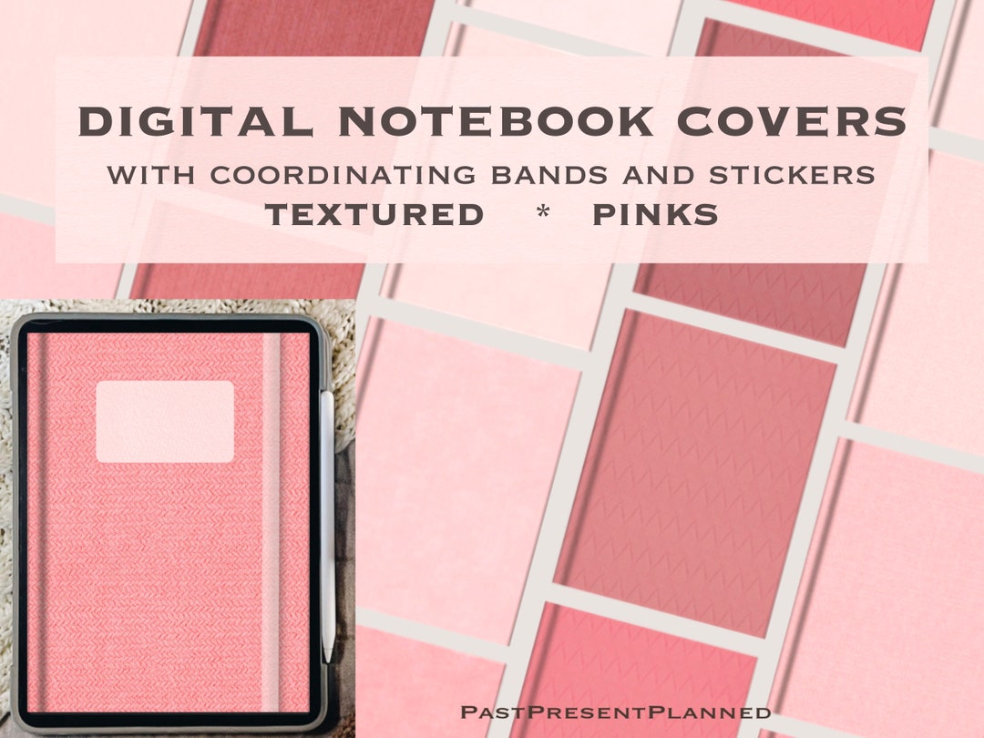 Digital Notebook Covers | Digital Planner Covers | Goodnotes Covers ...