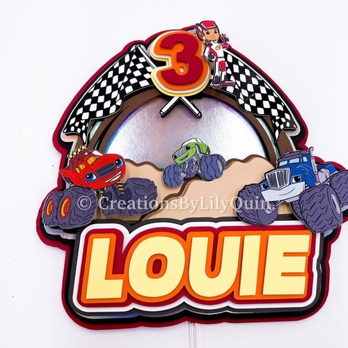 Blaze & the Monster Machine Banner - Etsy