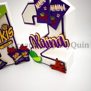 Takis 3D Letters, Takis Theme, Takis Party Decor, Takis Birthday Decor ...