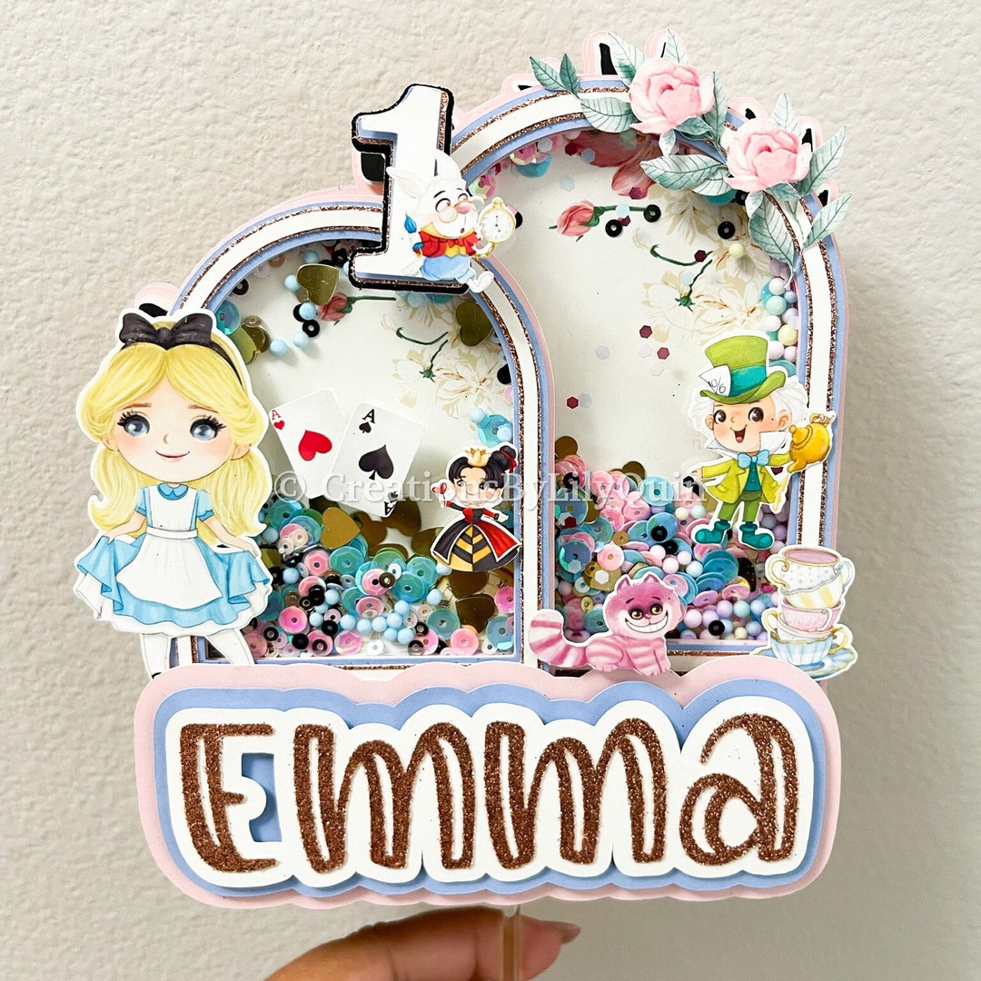 Onderland 3D Shaker Cake Topper - Etsy